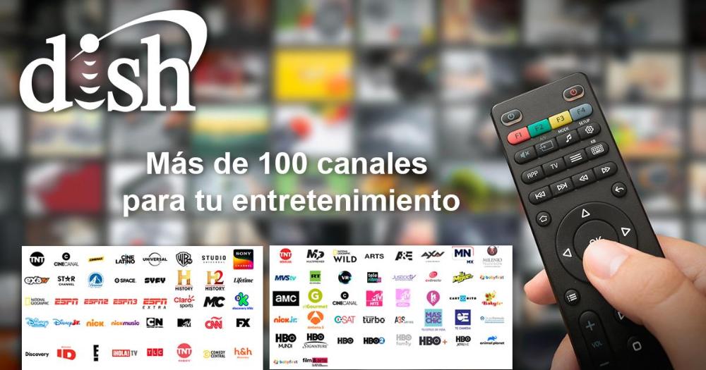 Con Dish disfrutas de los mejores canales y programación - Hogar